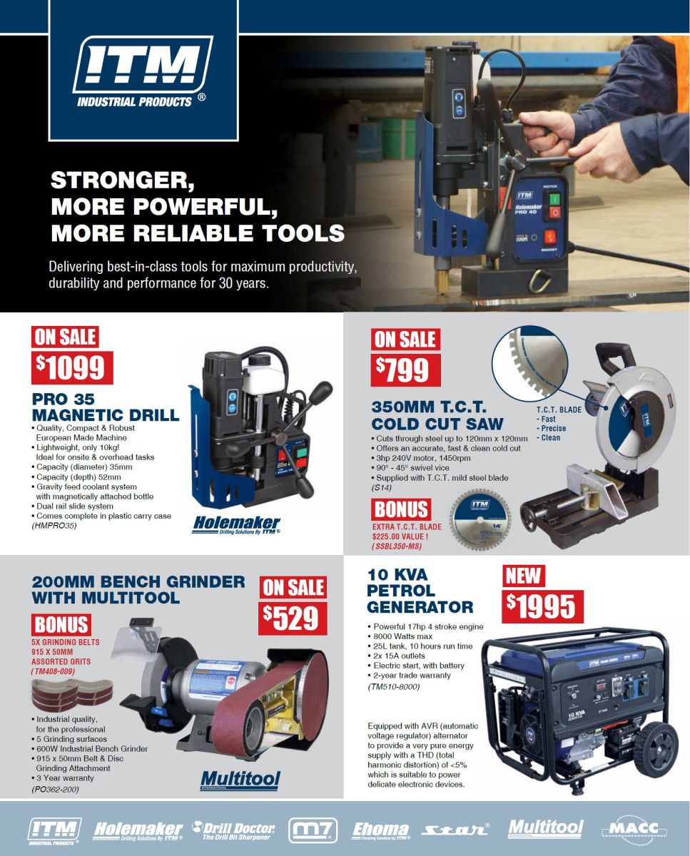 Welding and Industrial Equipment Leaflets/Catalog | National Welding LTD