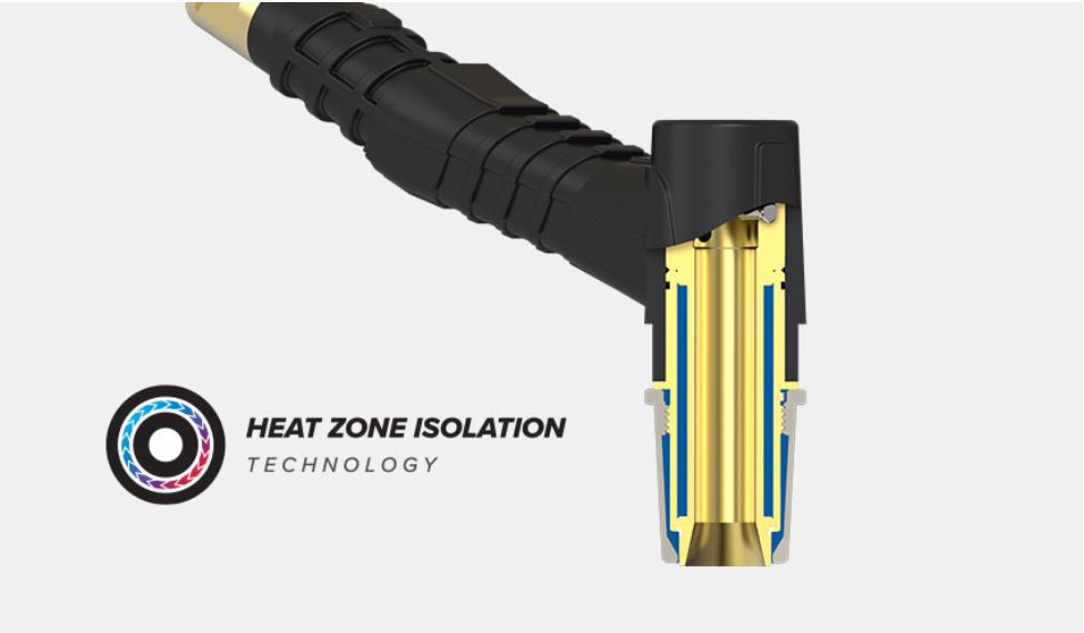 T3W Water Cooled Tig Torch 400 A