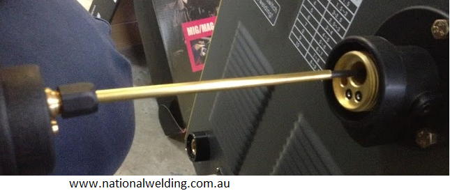 Setting up MIG gun for Aluminum Welding