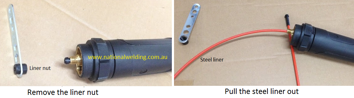 Setting up MIG gun for Aluminum Welding